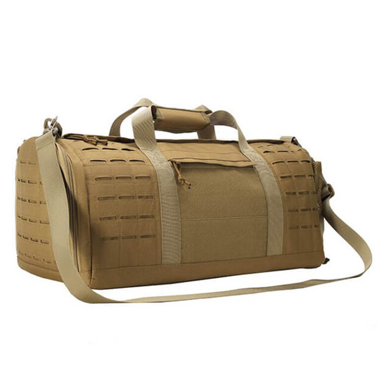 Best Large Molle Military Duffel Bag Tan Waterproof