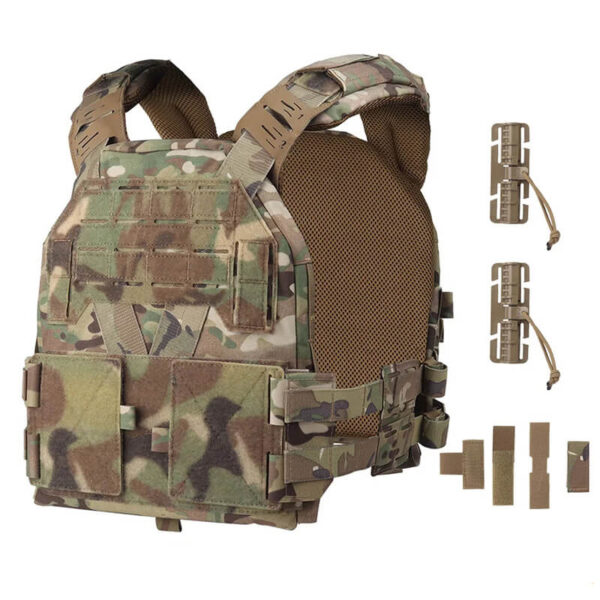 Camo Military Plate Carrier Quick Release