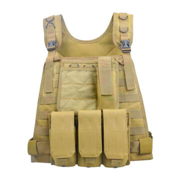 Lightweight Tactical Vest With Removable Pouch