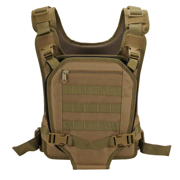 Best Armor Vest With Molle Webbing Tan