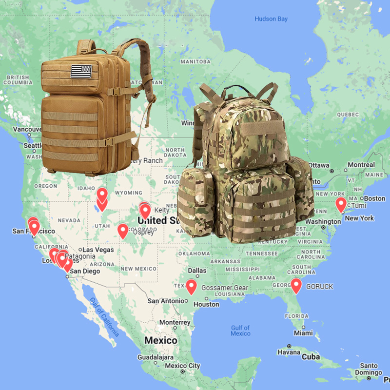 Top 25 Custom Backpack Manufacturers USA List