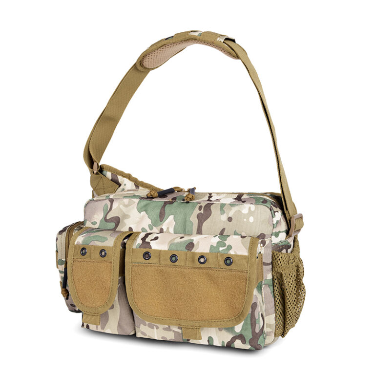 Best Oxford Tactical Molle Messenger Bag With Side Cup Silo